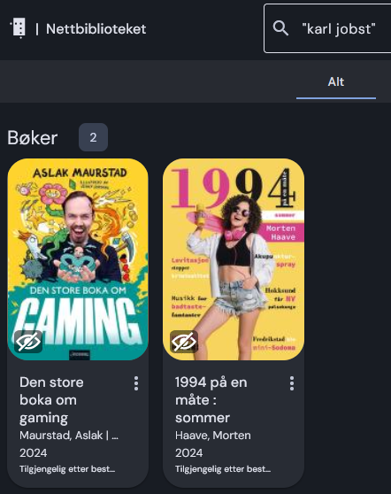 Jeg var den… andre som skreiv om Karl Jobst – Haaves historier